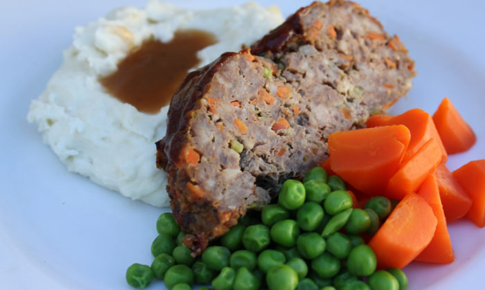 Meatloaf Dinner - Sapphire at School